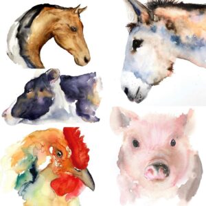 30+ Captivating Watercolor Animals Art Ideas to Unleash Your Creative ...