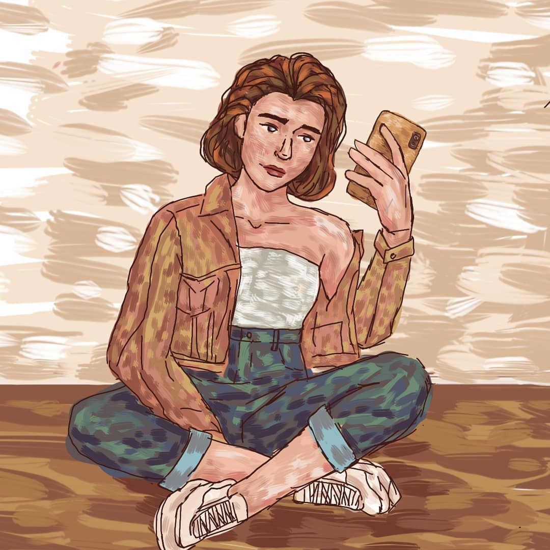 20+ Easy Girl Digital Art Ideas That Will Make Your Creativity Shine! 🎨 ...