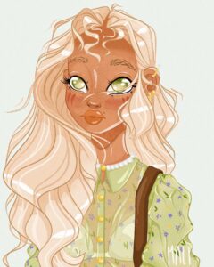 20+ Easy Girl Digital Art Ideas That Will Make Your Creativity Shine! 🎨 ...