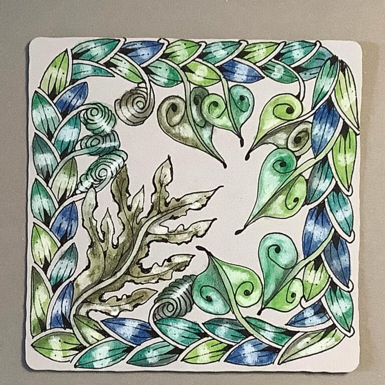 Stunning Zentangle Art Ideas with Creative Watercolor Magic You’ll Want ...