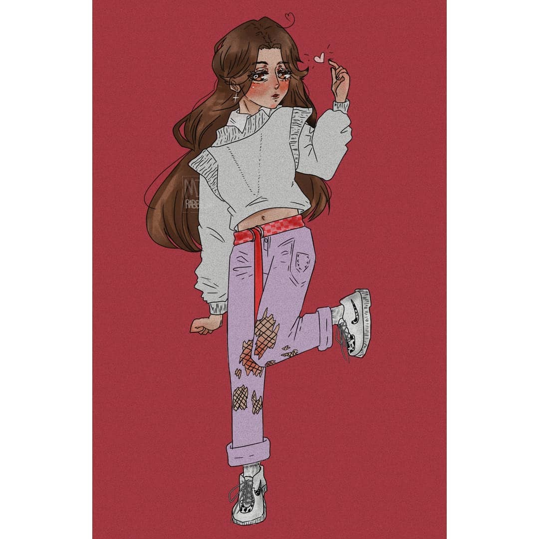 20+ Easy Girl Digital Art Ideas That Will Make Your Creativity Shine! 🎨 ...
