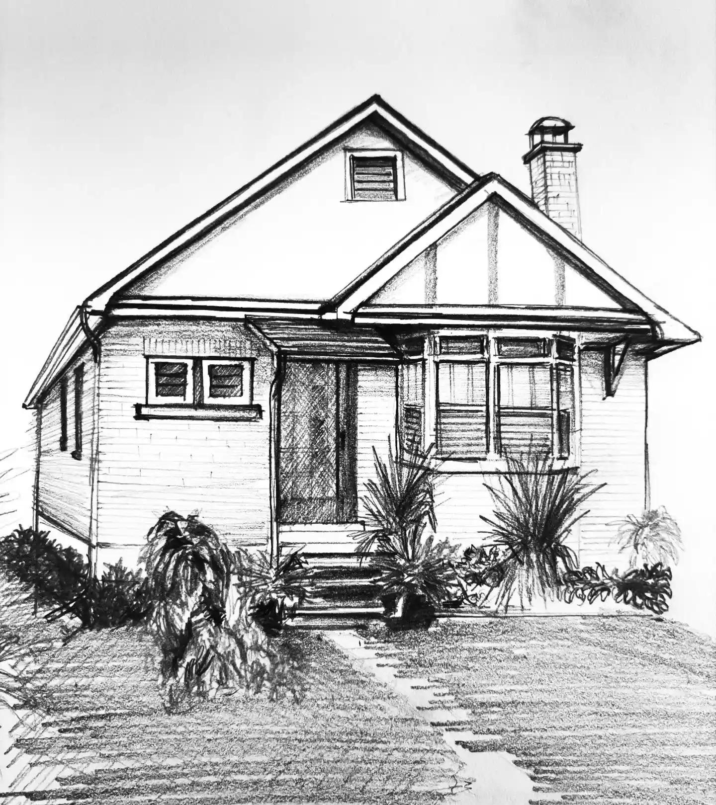 25 Inspiring House Drawing Ideas for Artists of All Levels - GS Art Zone